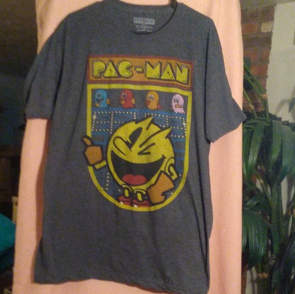Unknown | Shirts | Vintage Gray Pacman T Size Xl | Poshmark